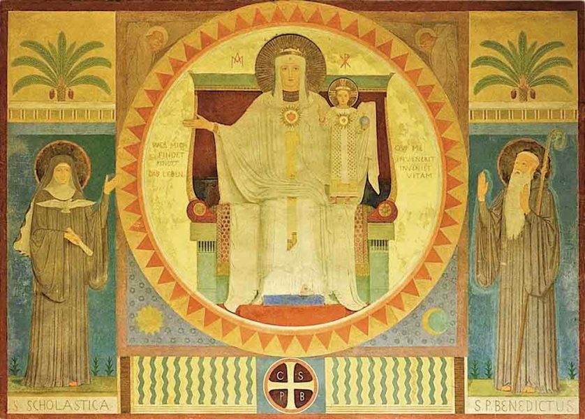 Die St. Maurus-Kapelle: Wiege der Beuroner Kunstschule - tourstory.de